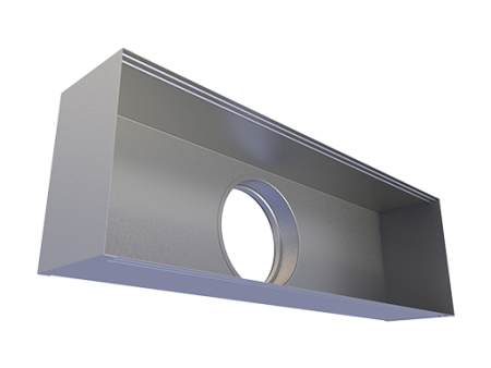 Plenum for grille, Halton BDR. Wide range of dimensions.