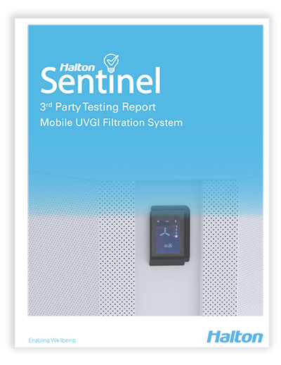 Halton Sentinel - UVGI-SA-W Wall Filtration Unit - Halton