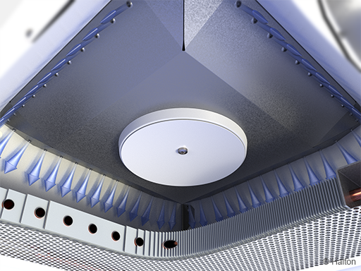 Four way chilled beam, Halton Rex RXP