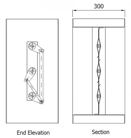 CFD-01 - A0 (A60) E120S Fire damper - Halton Flamgard