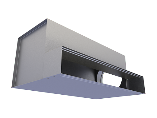 Plenum for grille, Halton BDR. Wide range of dimensions.