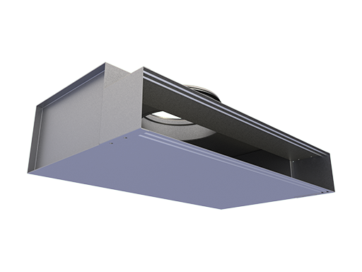 Plenum for grille, Halton BDR. Wide range of dimensions.