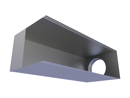 Plenum for grille, Halton BDR. Wide range of dimensions.