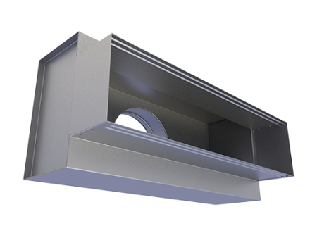 Plenum for grille, Halton BDR. Wide range of dimensions.