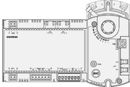 Halton Max MDC - Zone control damper for Halton Workplace system - Halton