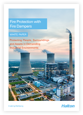 Halton offers fire protection with fire dampers for demanding ...