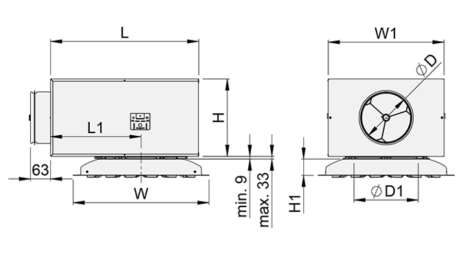 Halton Jaz JSC, suspended nozzle diffuser