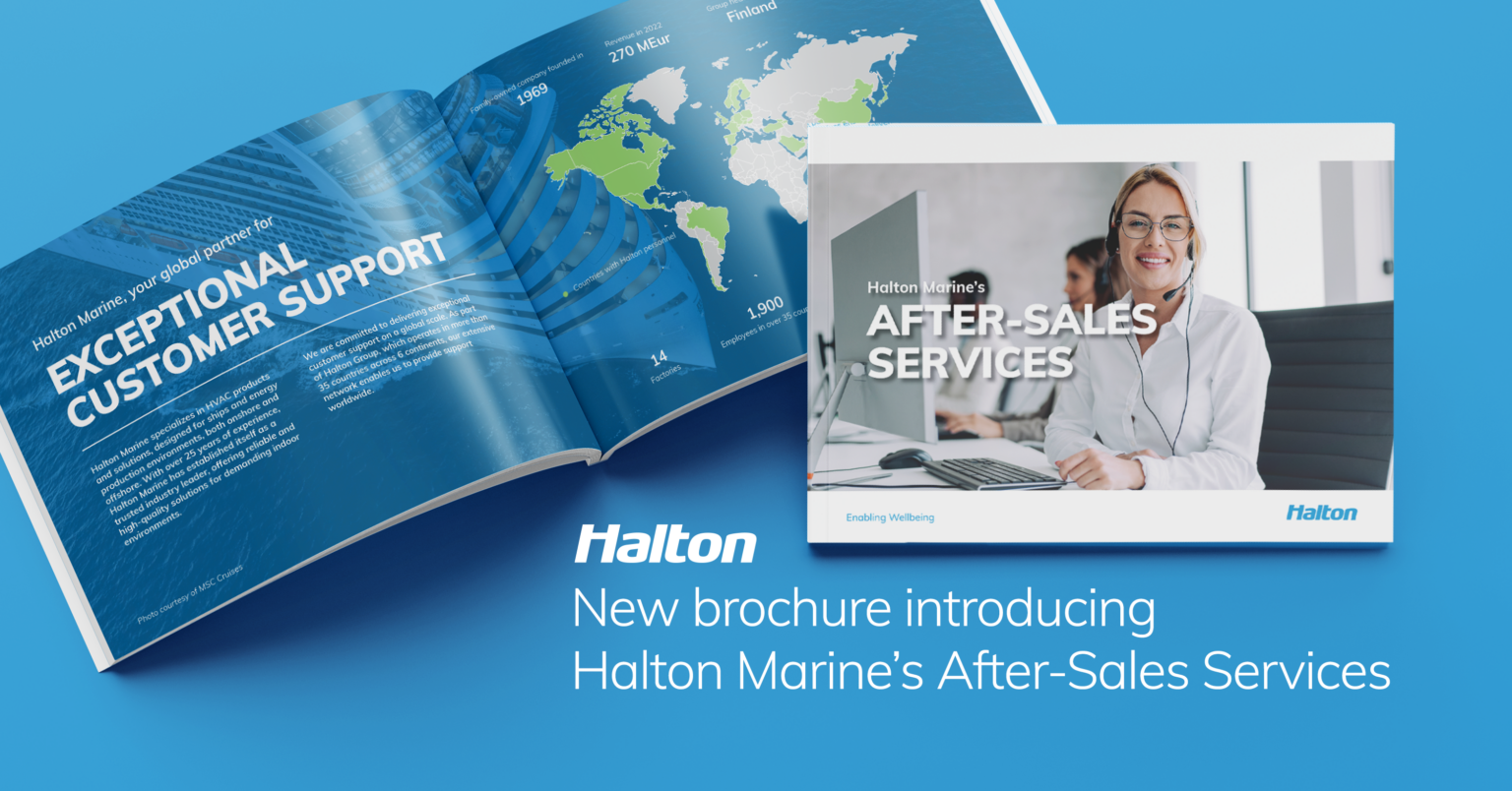 New brochure introducing Halton Marine’s After-Sales Services is now ...