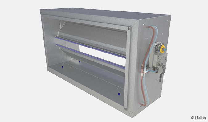 Halton Max MOS - Airflow management damper (VAV) - Halton