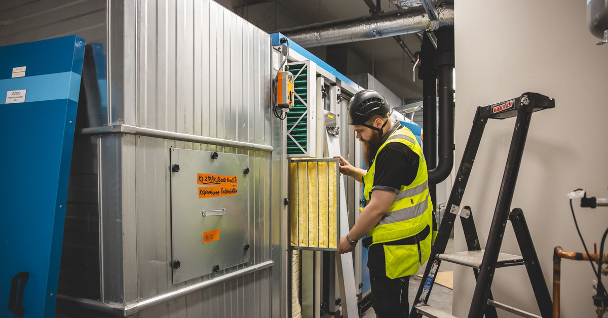 Halton cleans the exhaust air of Finlandia Hall's kitchen - Halton