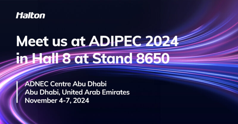 Meet us at ADIPEC 2024 exhibition in November - Halton