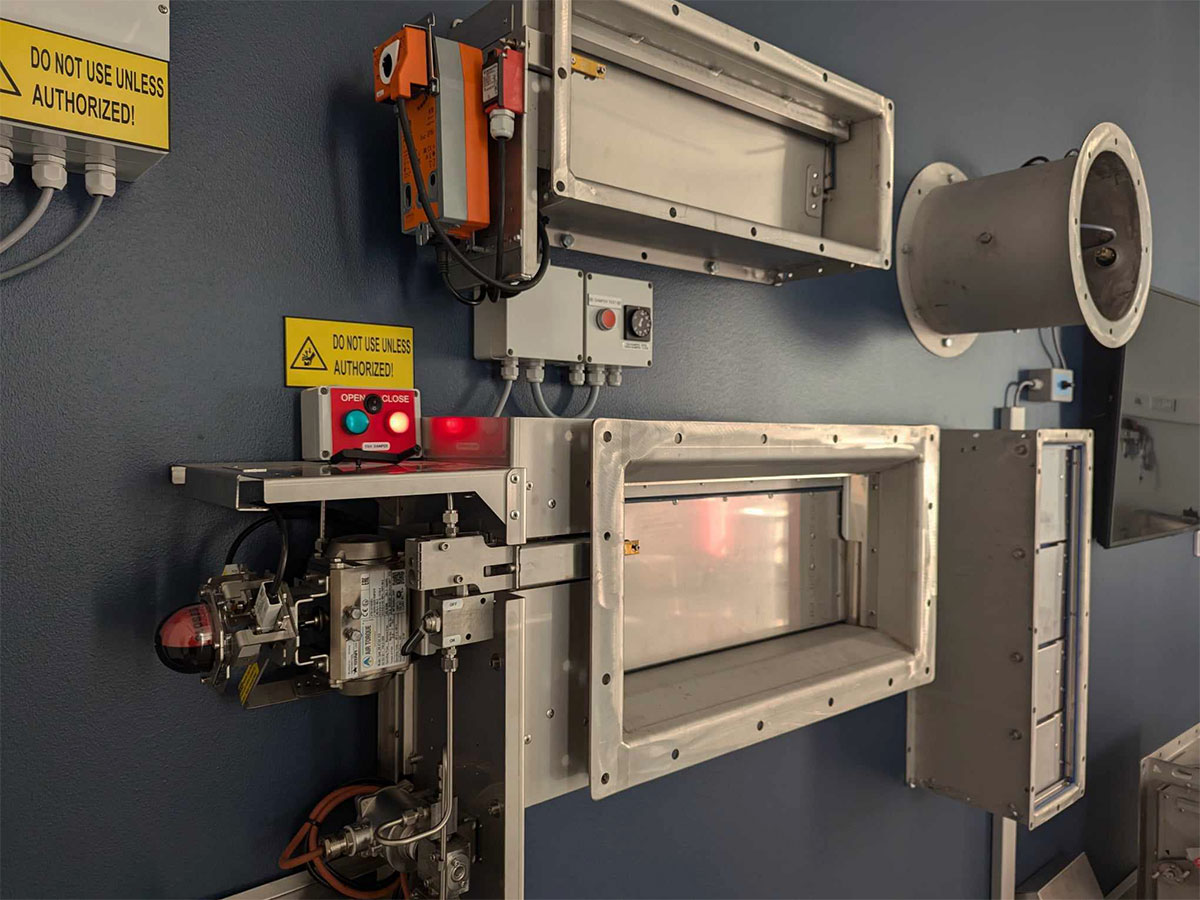 Marine type A0(A60) Fire Dampers - Halton