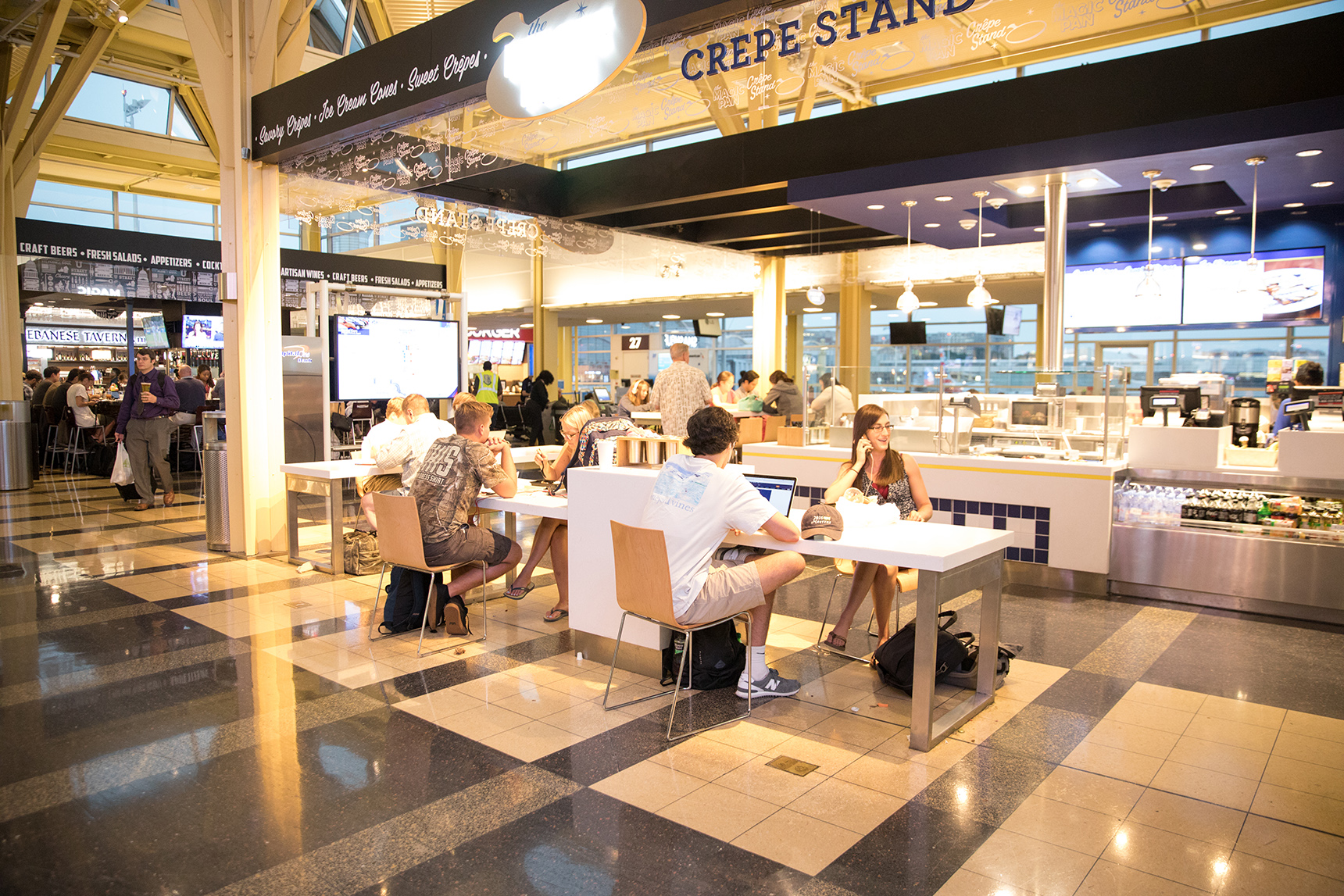 Food Court restaurant kitchen ventilation in Shopping Malls - Halton