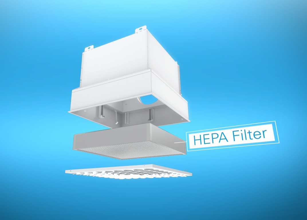 Airborne particle contamination - Cleanroom solution from Halton