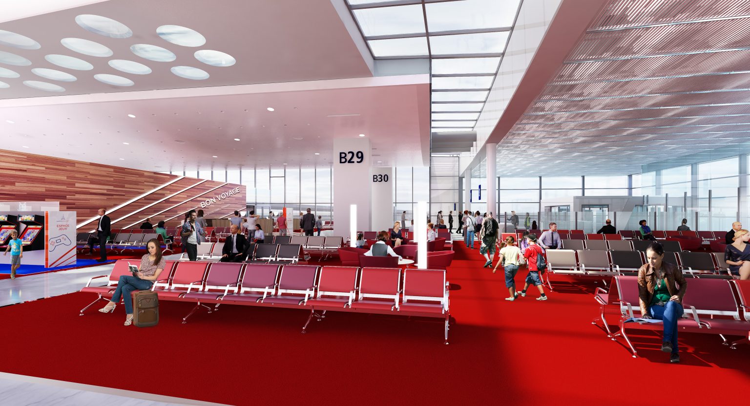 Charles de Gaulle ADP Terminal 2B - Halton