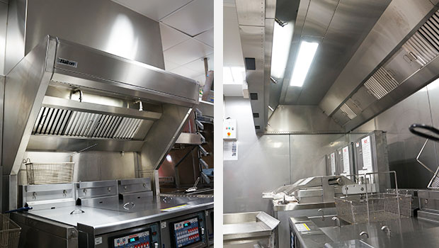 KFC Chartres, France restaurant kitchen in France - Halton References