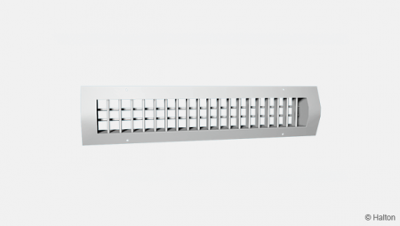 Halton GDD - Grille à ailettes mobiles double déflexion, montage sur ...