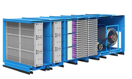 Modular Pollution Control Unit for Commercial Kitchen Ventilation - Halton