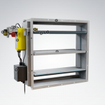 FDB2 A0(A60) ATEX approved Fire and gas damper for marine - Halton