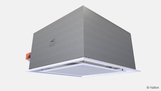 HEPA diffuser. Halton Vita VHT. With foamed polyurethane (PUR) gasket