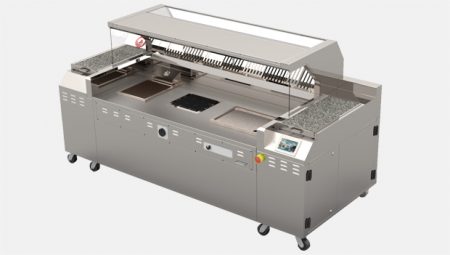 Mobile Commercial Cooking Station with Appliances, MobiChef - Halton