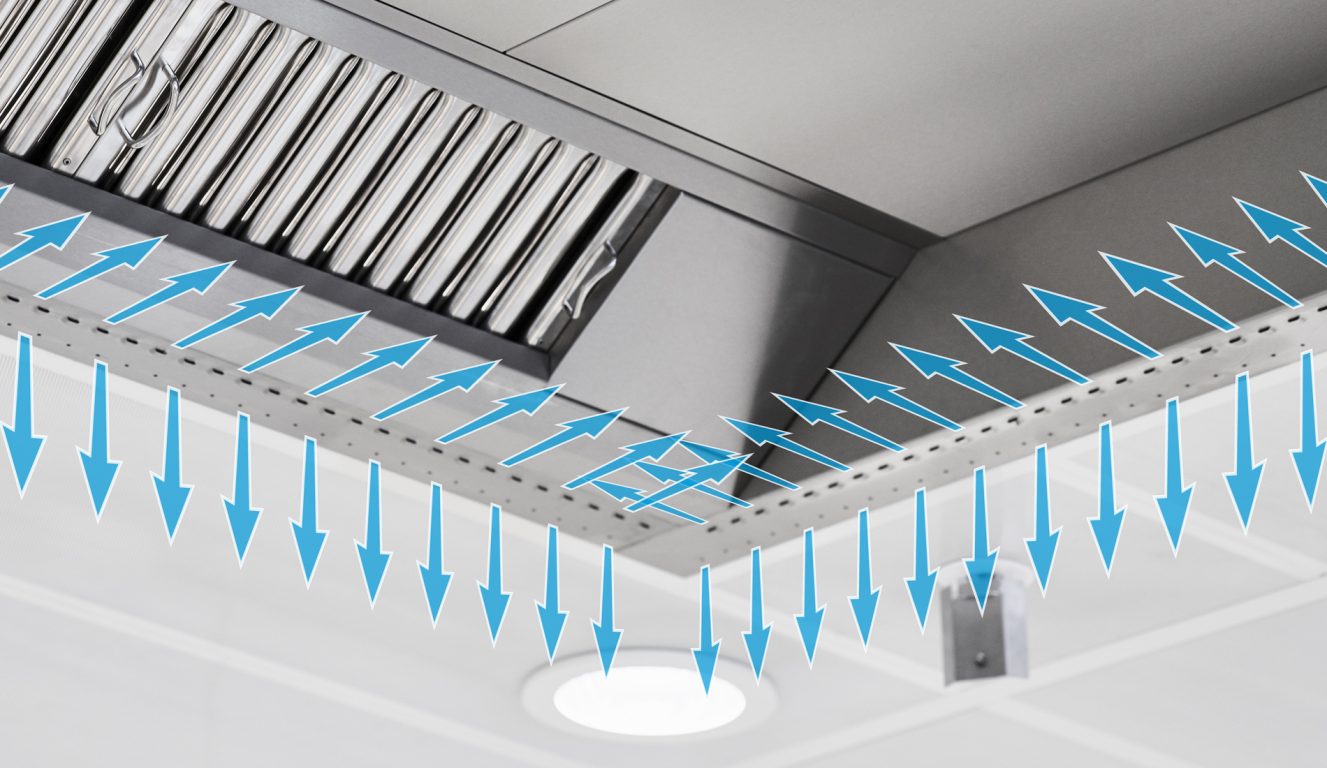 KCJ ventilated ceiling with Capture Jet™ - CE | Halton products