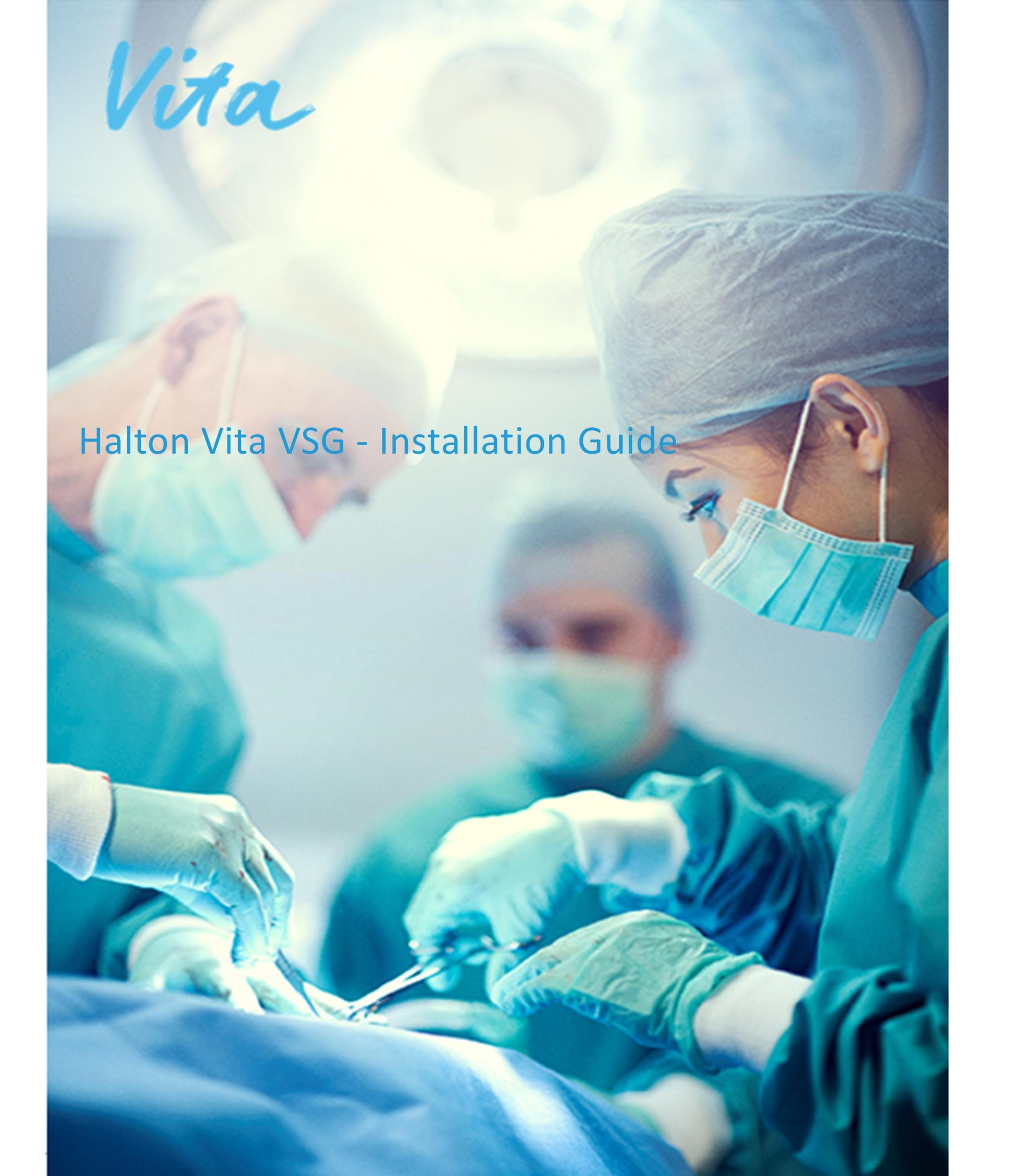 Halton Vita VSG Installation Guide - Halton