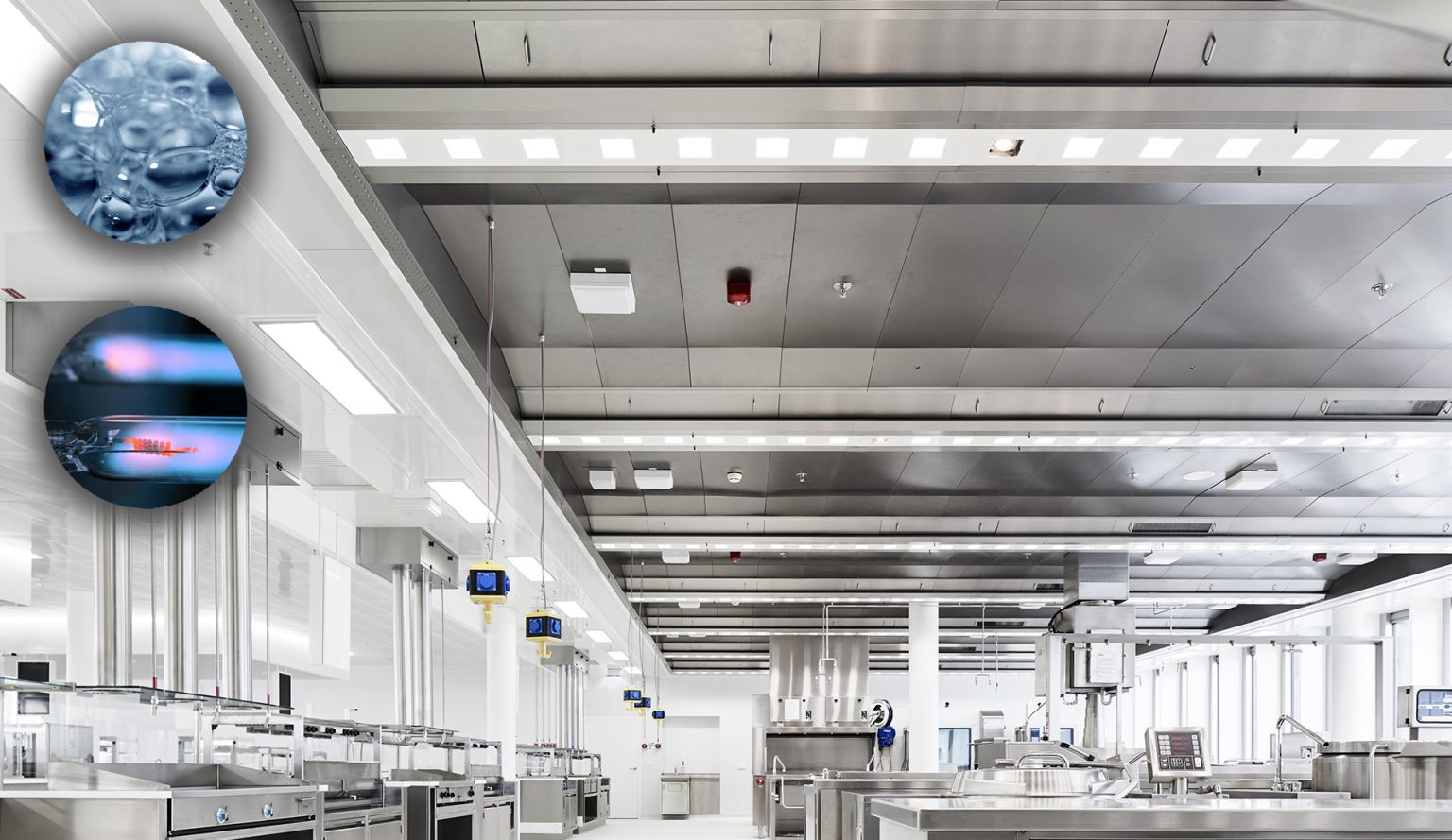 KCW-UV Water Wash ceiling (Capture Ray™) - CE | Halton products