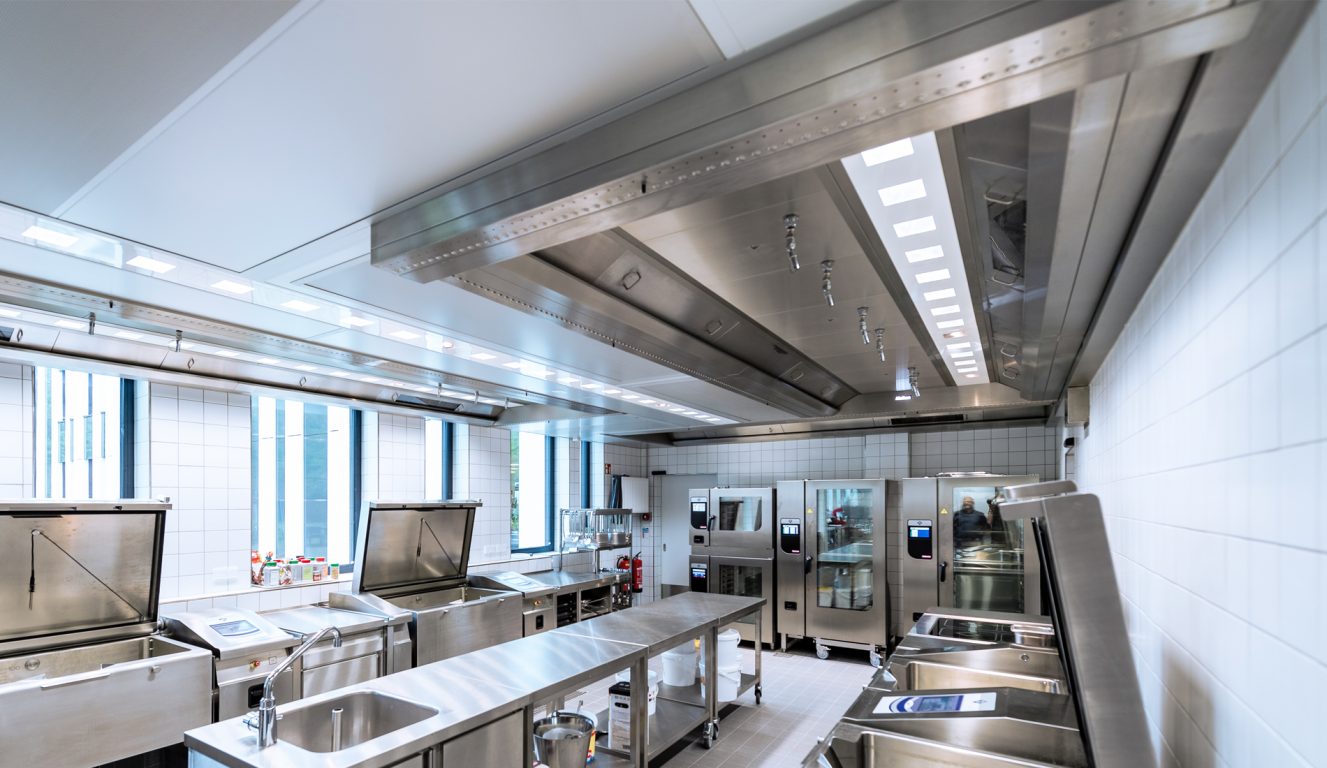 KCW-UV plafond Water Wash et Capture Ray™ - CE | Produits Halton