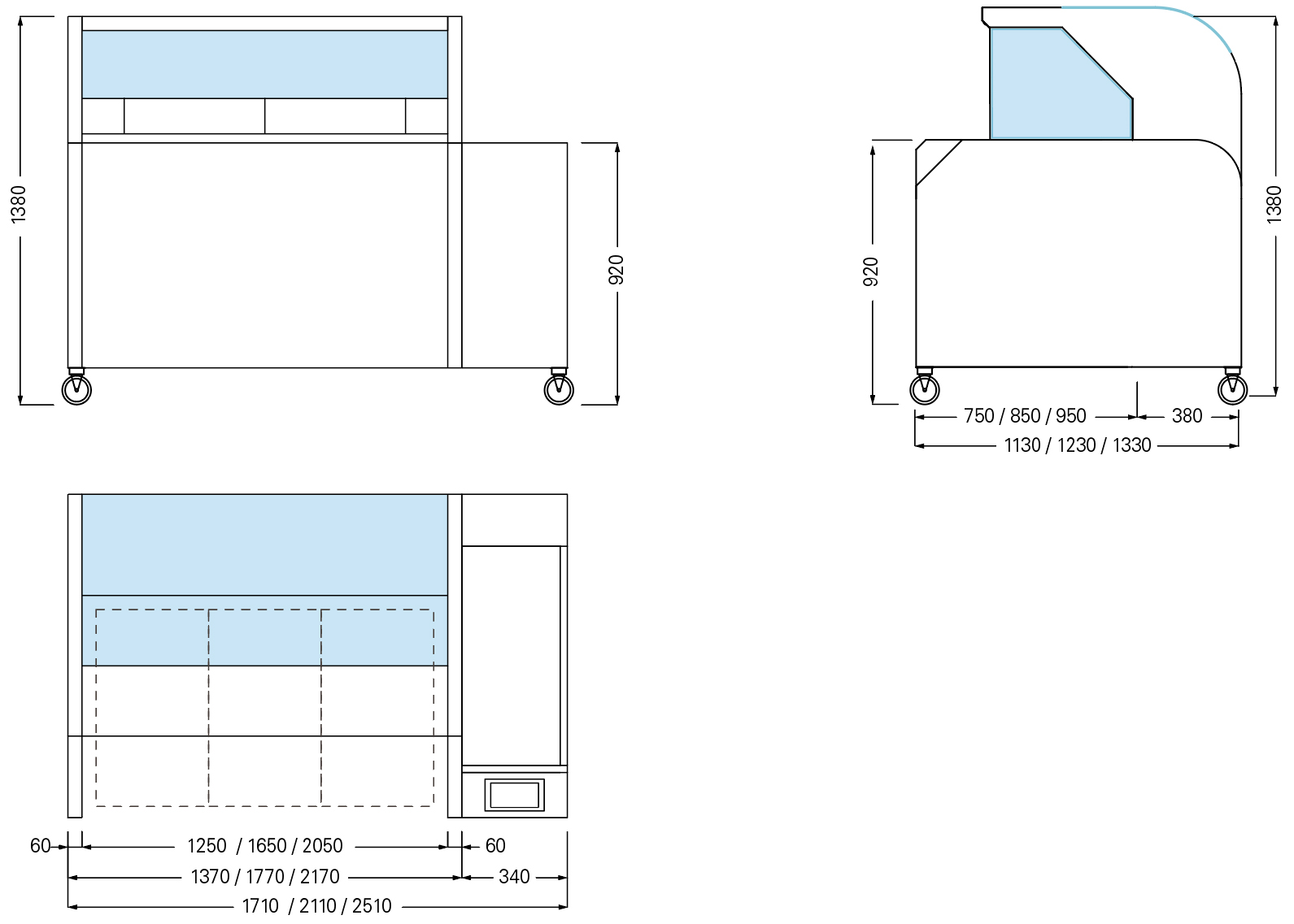 KMC station de cuisson mobile Halton MobiChef - CE | Produits Halton