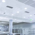 LFU laminar flow diffusers for commercial kitchens - CE | Halton products