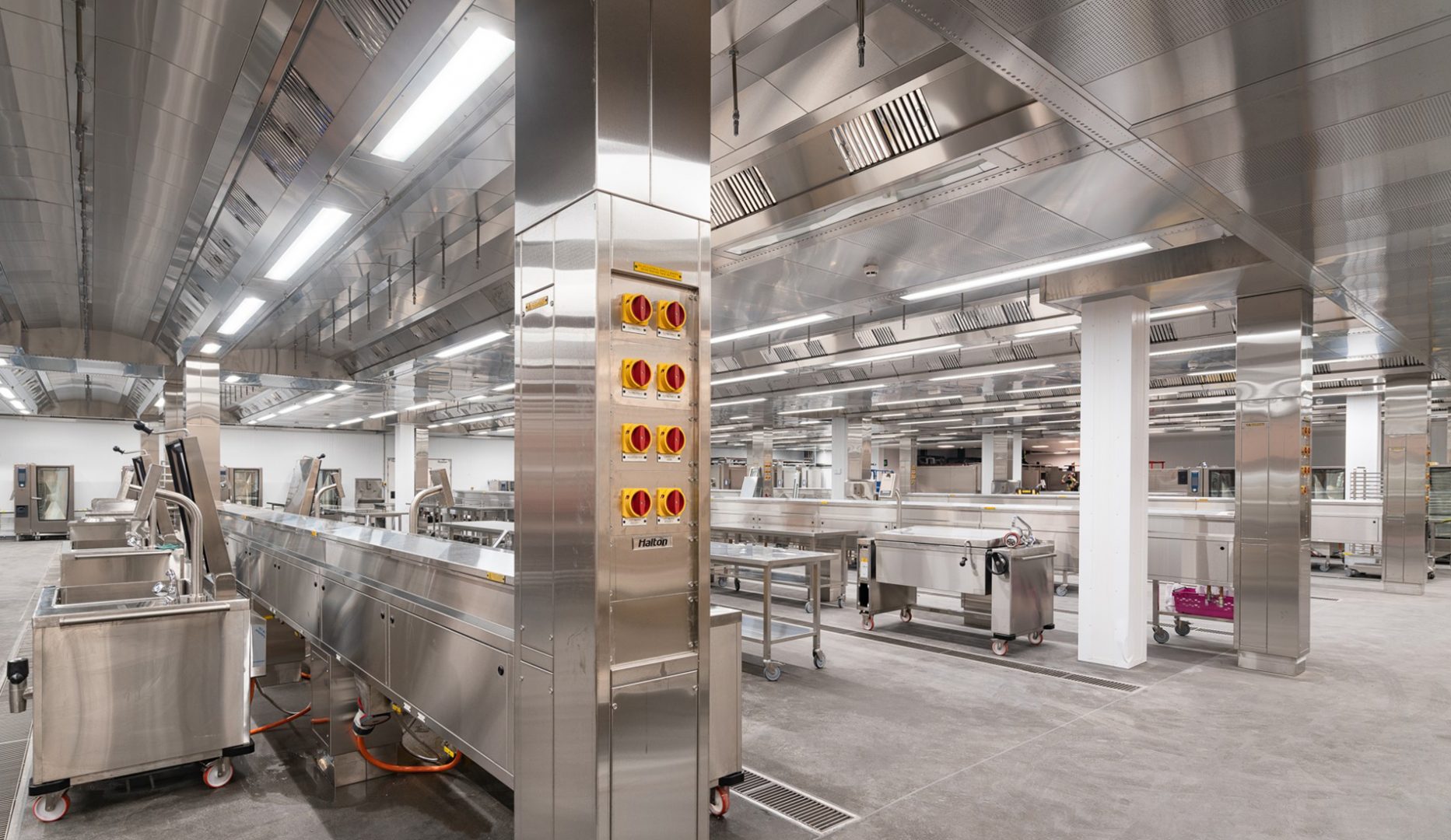 UTL services distribution unit structure for kitchens - CE | Halton ...