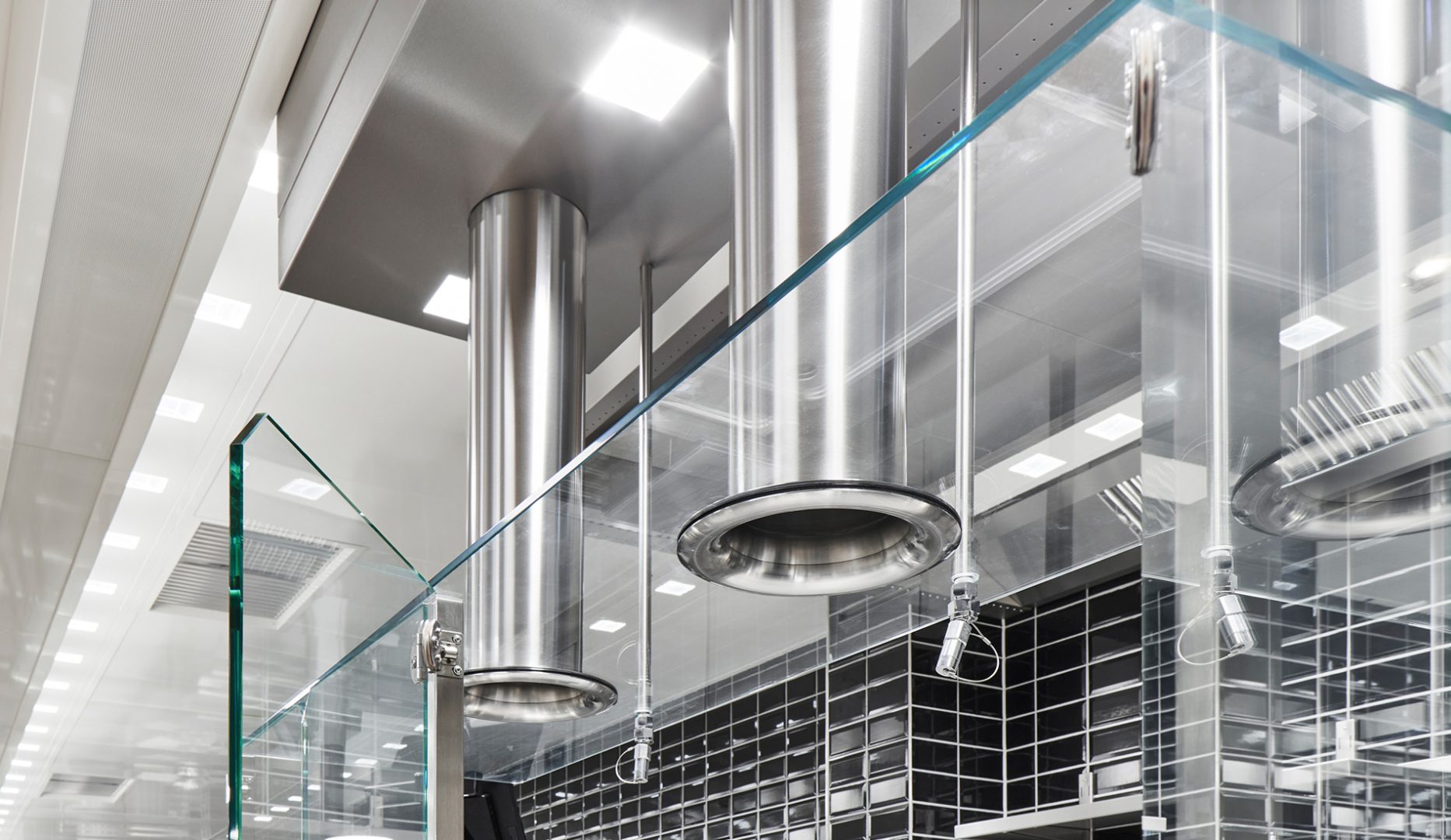 JES Système Jet Extraction pour cuisines ouvertes - CE | Produits Halton