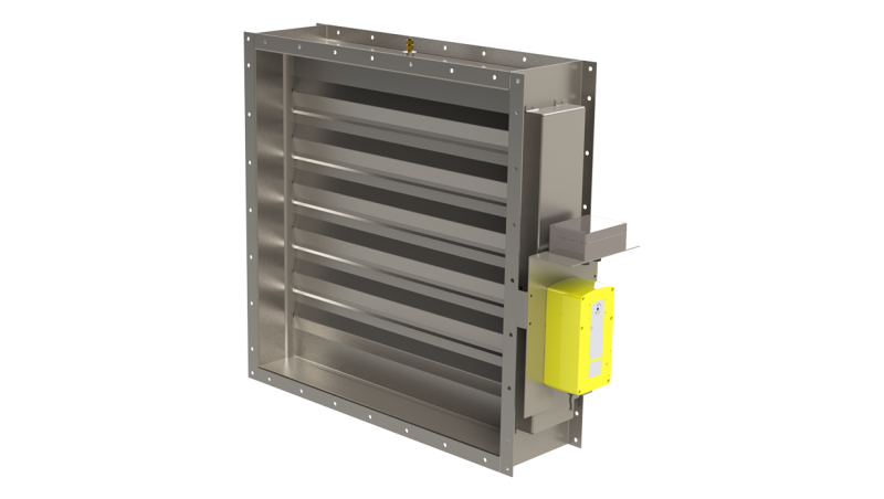 CFD-01 - A0 (A60) E120S Fire damper - Halton Flamgard