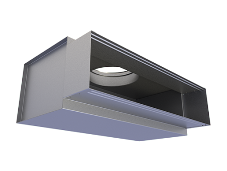 Plenum for grille, Halton BDR. Wide range of dimensions.