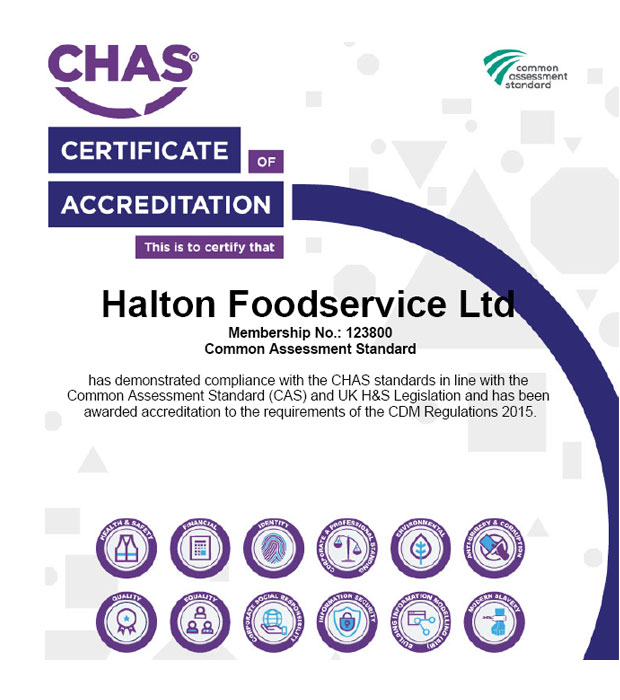 Halton FS Rochester CHAS Premier-Common Assessement Standard - Halton