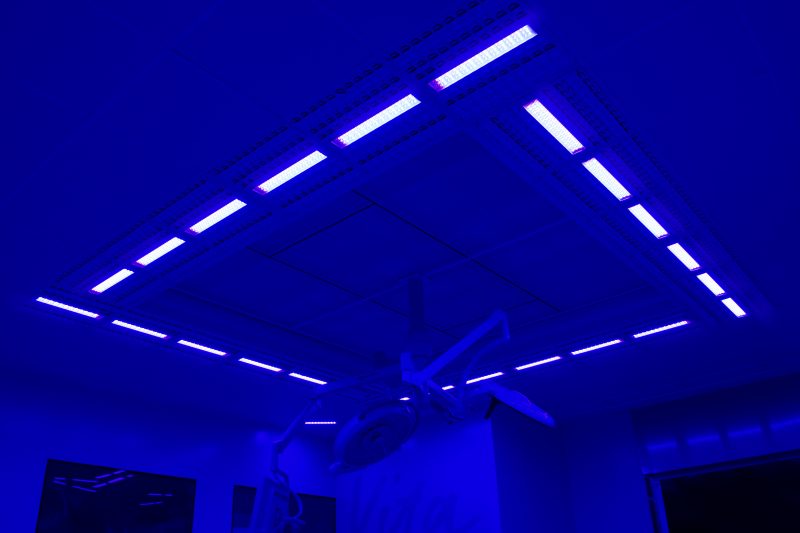 Disinfection blue light - Halton safe environment for the staff and ...
