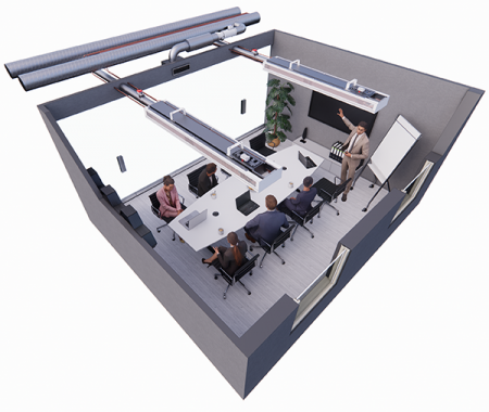 Room automation controller for office solutions - Halton Workplace WRA