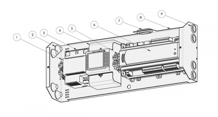 Room automation controller for office solutions - Halton Workplace WRA