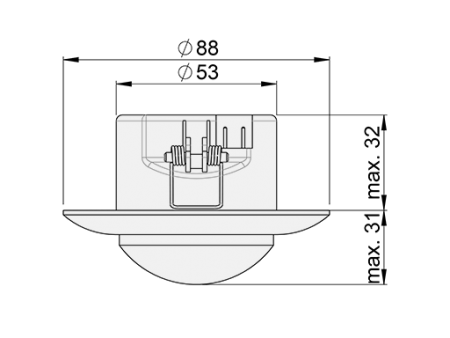 Room automation controller for office solutions - Halton Workplace WRA