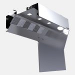 Capture Jet KVM Hybrid Backshelf Exhaust Hood - Halton