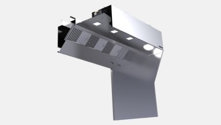 Capture Jet KVM Hybrid Backshelf Exhaust Hood - Halton