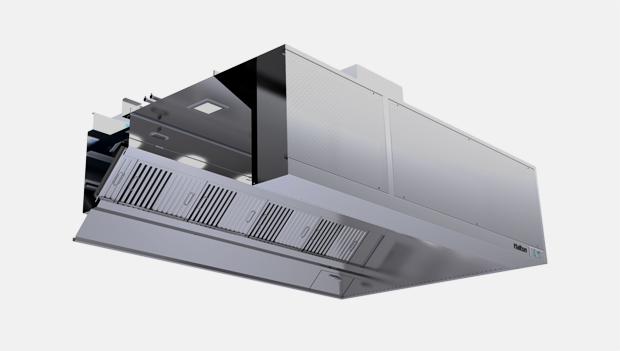 Capture Ray KVC-UV UV Exhaust Hood with Supply Air ETL Listed - Halton