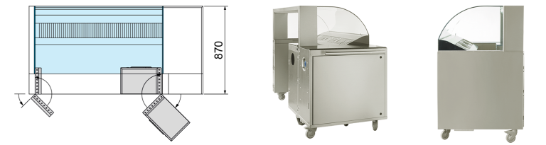 KMC mobile recirculating station - Halton MobiChef - CE | Halton products