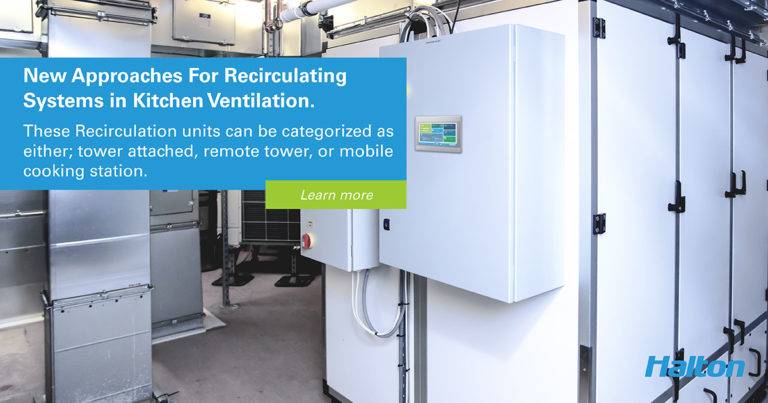 RAH - Reco-Air by Halton - Recirculating kitchen extract unit (UL) - Halton