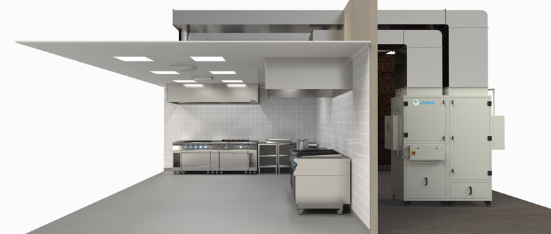 RAH - Reco-Air by Halton - Recirculating kitchen extract unit (UL) - Halton