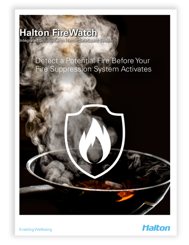 Halton FireWatch an electronic fire warning system for foodservice