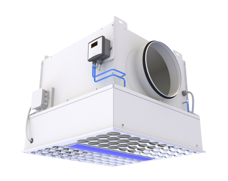 HEPA diffuser. Halton Vita VHT. With foamed polyurethane (PUR) gasket