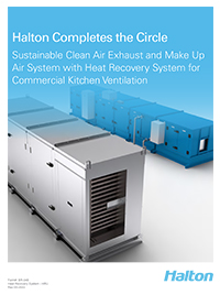 Heat Recovery for Commercial Kitchens - Halton