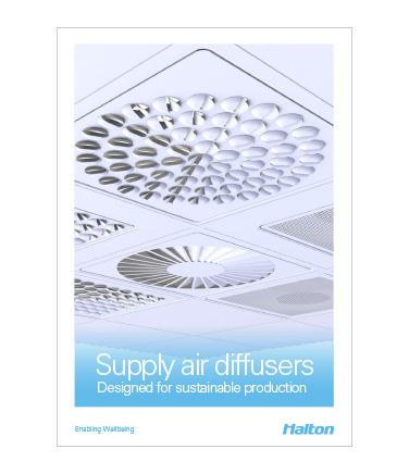 Halton Supply Air Diffusers brochure - Halton